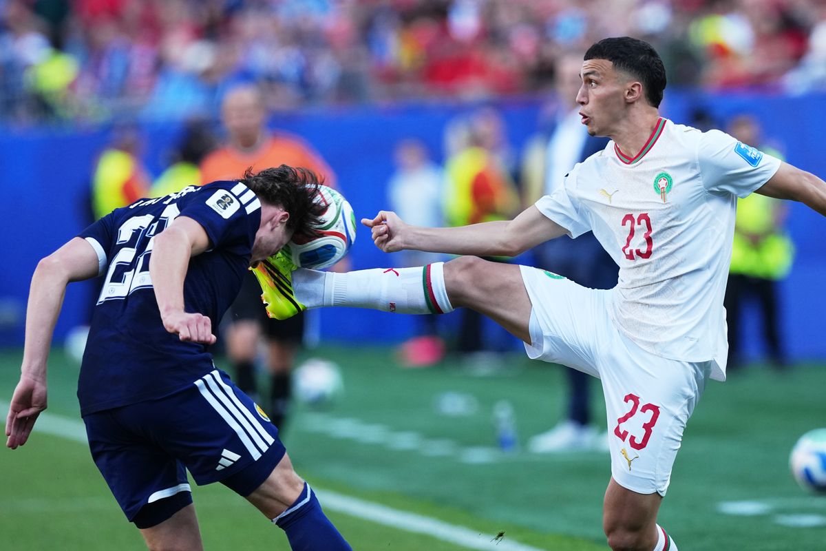 Ismael Saibari scores in second minute to lift Morocco over Scotland 1 ...