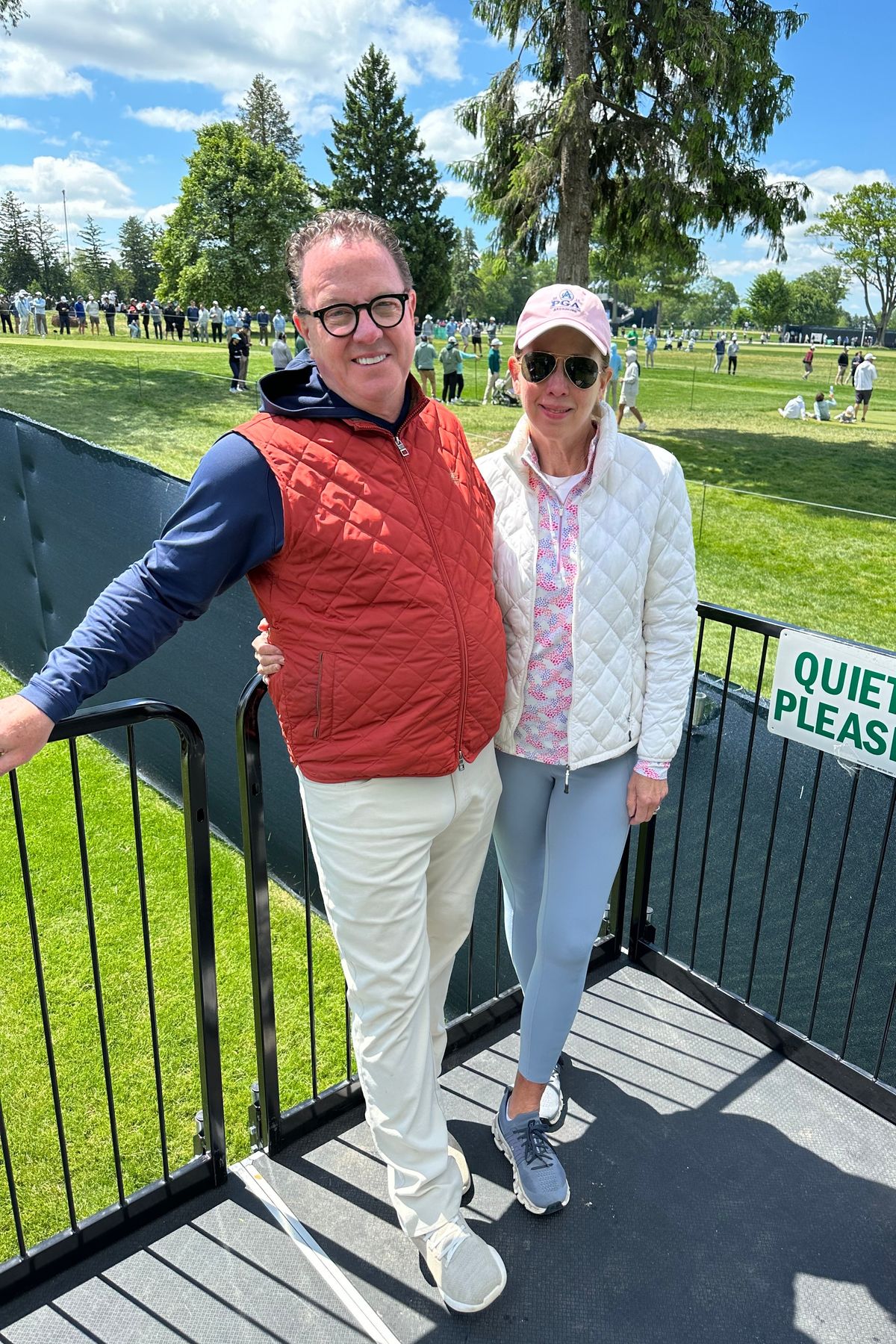 Backyard ladders and ‘sky decks’ turn Aronimink homes into free PGA ...