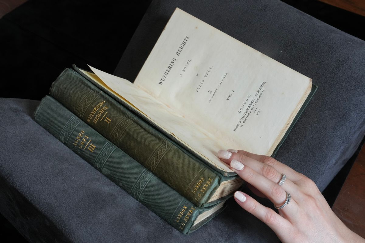 A rare first edition of ‘Wuthering Heights’ complete with spelling ...