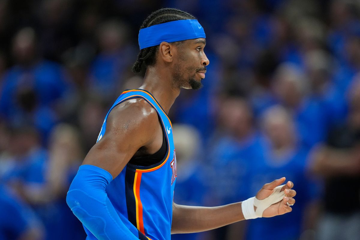 Gilgeous-Alexander tips his cap after Thunder fall to Spurs in Game 7 ...