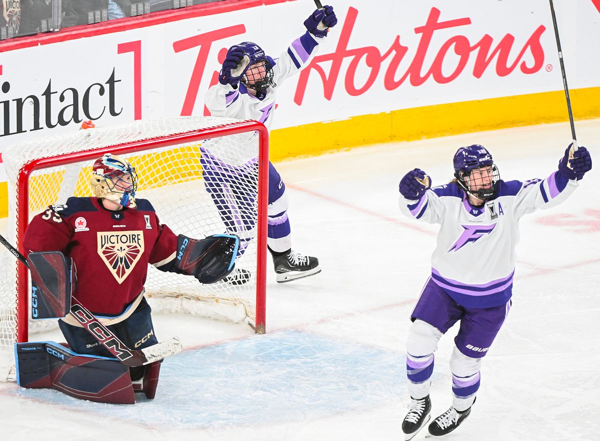 Roese scores in OT to offset hat trick by Stacey and Frost beat ...