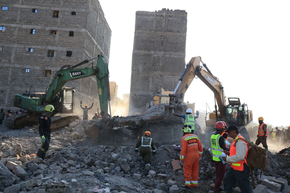 Planned demolition of a building in Nairobi goes wrong and leaves at ...