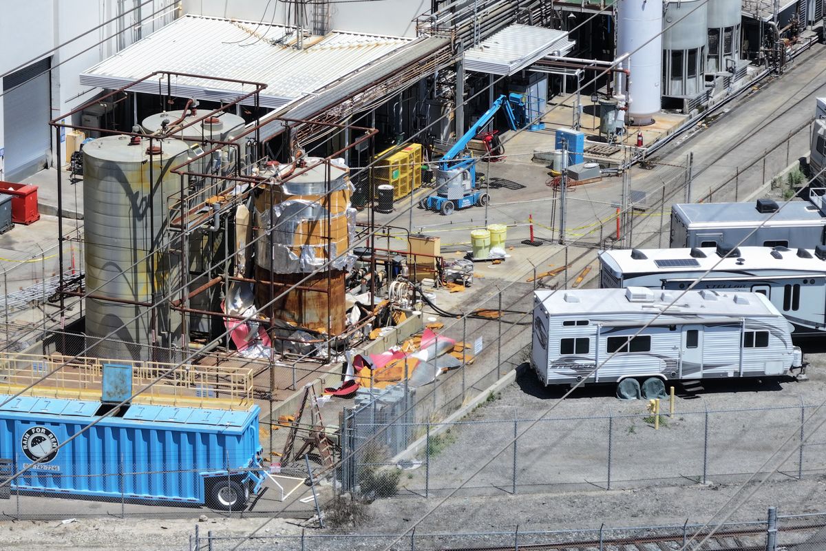 FBI seizing evidence at California plant where chemical tank overheated ...