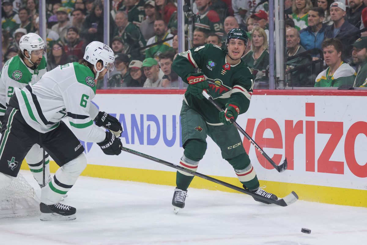 Wild will be without Joel Eriksson Ek and Jonas Brodin for first two ...