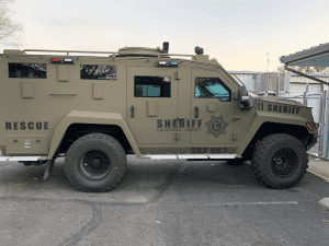 Calaveras Sheriff’s Office Debuts New BearCat Armored Vehicle ...