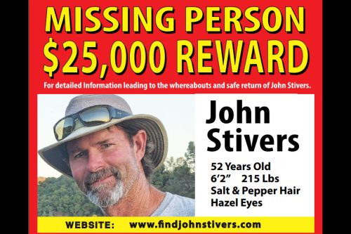 TCSO Update On Missing Man John Stivers - myMotherLode.com