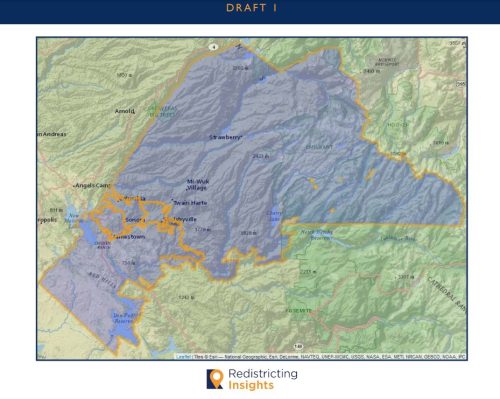 Proposed Maps Released For TUD Districts - myMotherLode.com