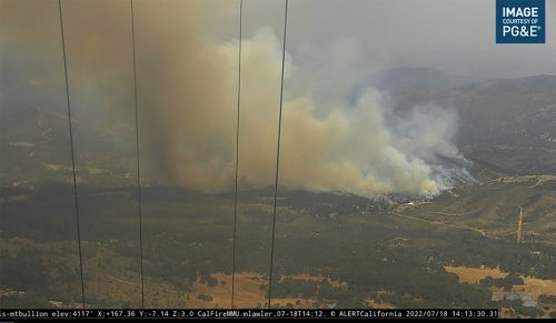 Update: Mariposa Vegetation Fire Has Shut Down Part Of Highway 140 ...