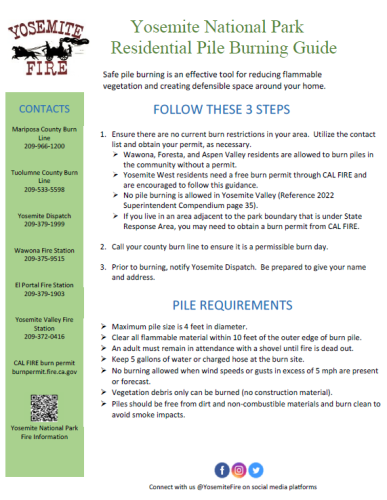 Yosemite Fire Season Ends - myMotherLode.com