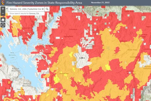 CAL Fire Releases Fire Hazard Severity Zone Map - myMotherLode.com