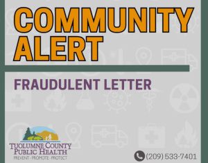 Community Health Alert From Tuolumne County - myMotherLode.com