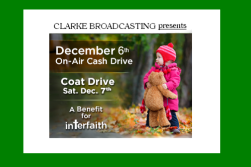 Clarke Broadcasting’s Cash Drive For Interfaith Is Underway - myMotherLode.com