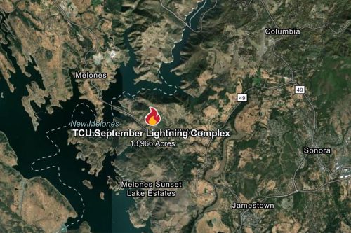 Containment Climbs For TCU September Lightning Complex Fire ...